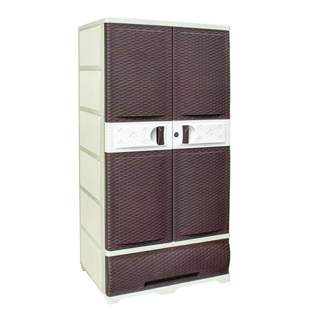 Zooey Lucky Rattan Cabinet 1 Drawer -2009-LR1 | Shopee Philippines