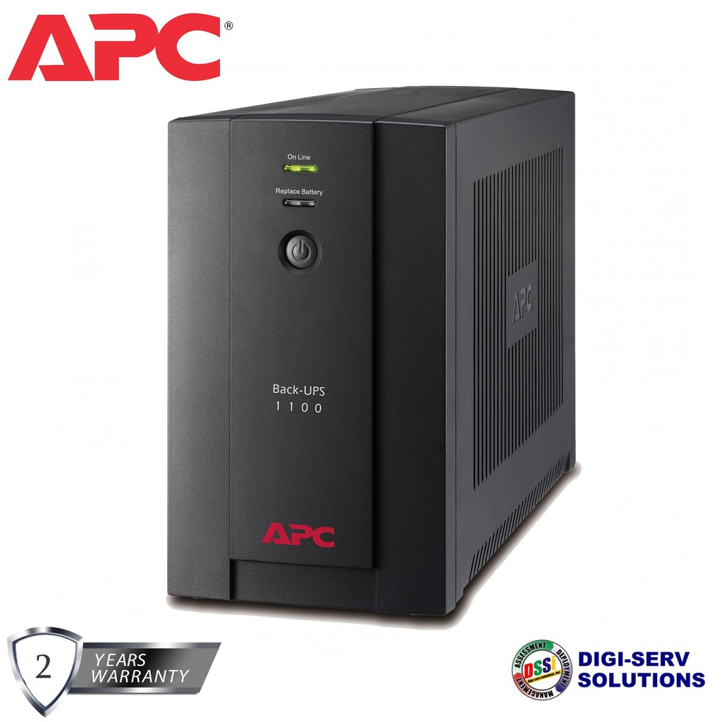 APC Back-UPS BX1100LI-MS 1100VA, 230V, AVR, Universal and IEC Sockets | Shopee Philippines