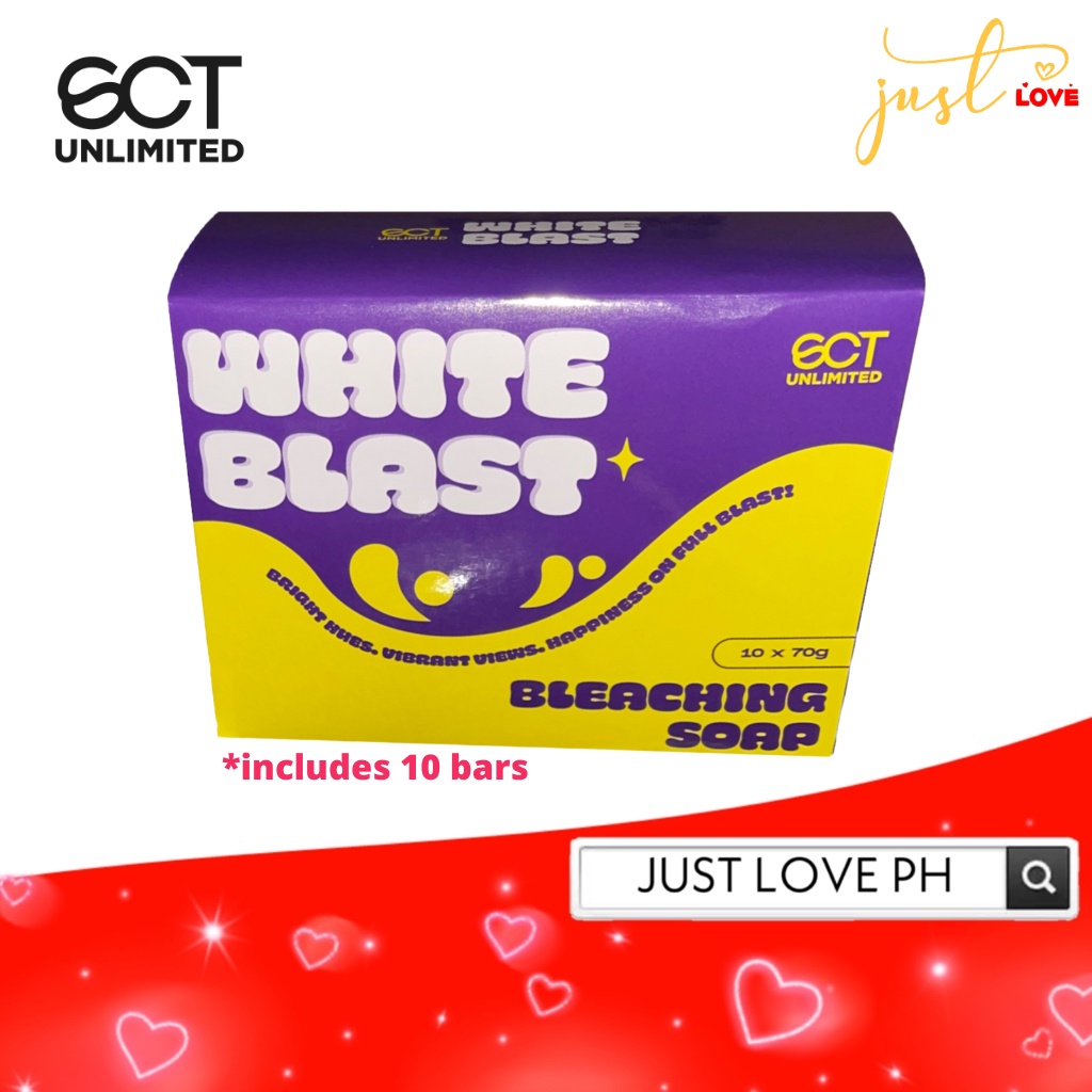 SCT Unlimited White Blast Soap 10 Bars | Shopee Philippines