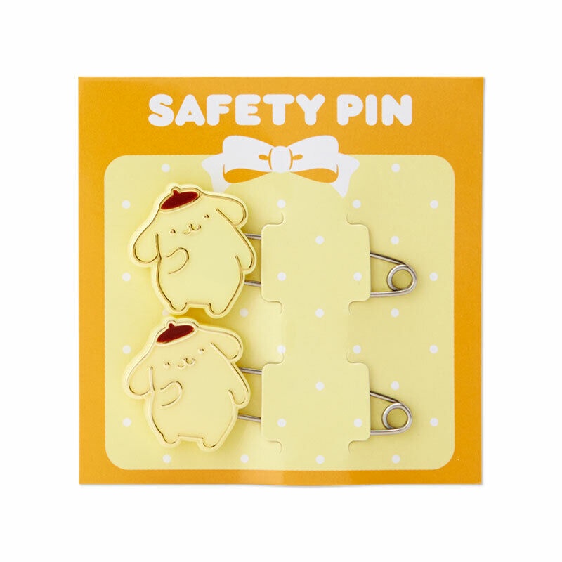 Original Sanrio Pompompurin Safety Pin 2 pieces | Shopee Philippines