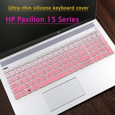Keyboard Cover HP Pavilion 15 Series Silicone 15 Inch 15.6 Laptop Keyboard Protector Skin 15s-eq ...