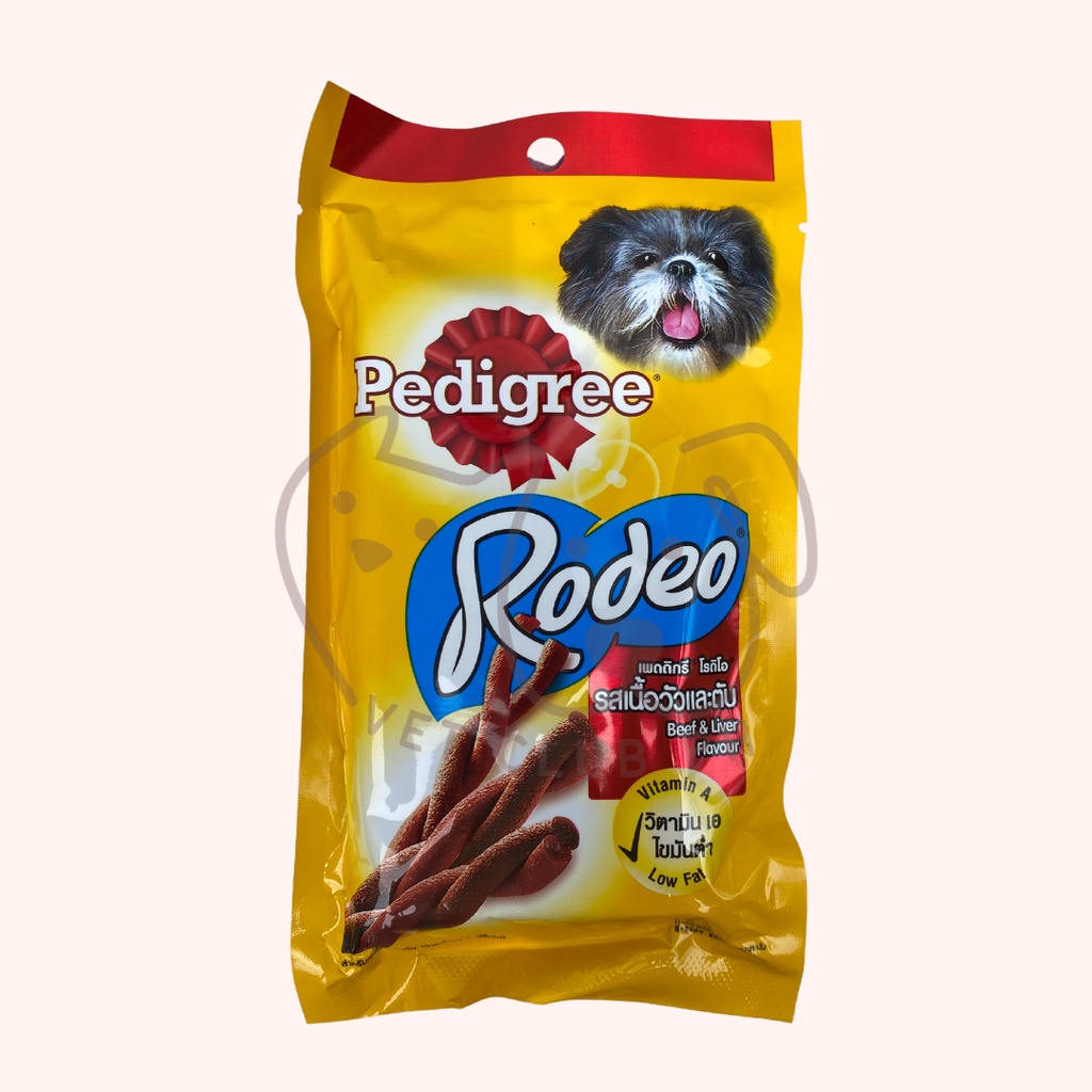 Pedigree Rodeo Beef & Liver Dog Treat 90g | Shopee Philippines