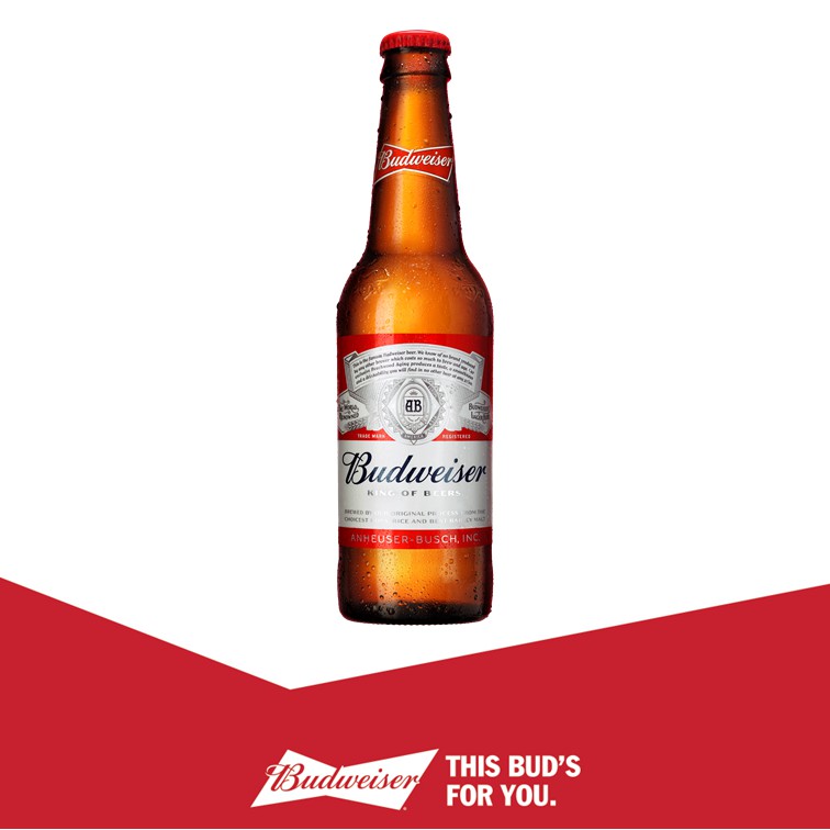 Budweiser Beer 330ml Bottle | Shopee Philippines