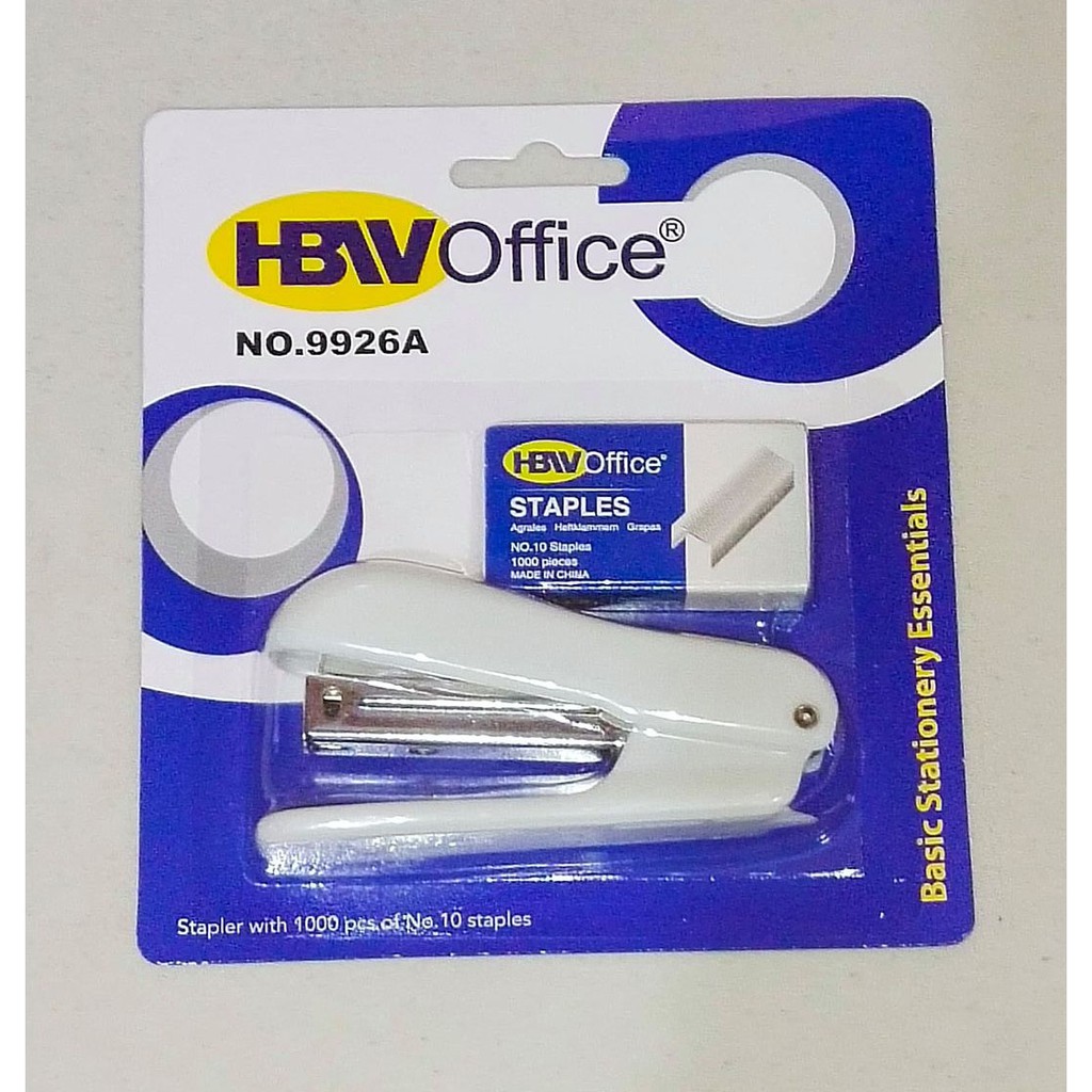 1 pc HBW Office Stapler Set No. 10 , Stapler No. 10 With Staples , 1 ... 1 pc HBW Office Stapler Set No. 10 , Stapler No. 10 With Staples , 1 ...