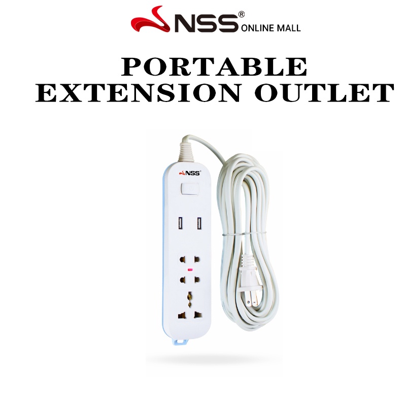 NSS Extension Outlet Cable Power Supply 4000W Socket Line Equipment 5M ...