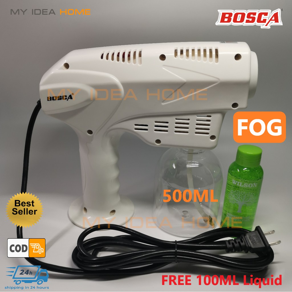 Bosca spray gun disinfectant nano blue-ray anion and ape 360 ...