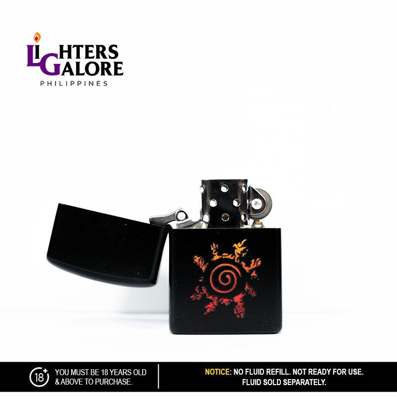 Lighters Galore - BRANDLESS FLINT LIGHTER (NARUTO CURSE SEAL) | Shopee ...