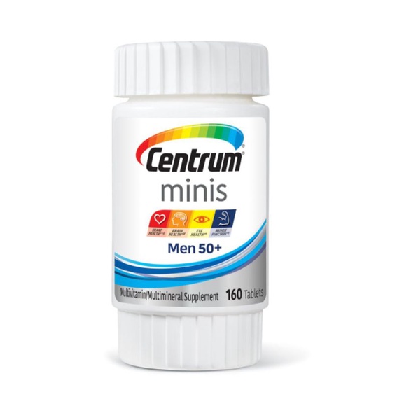 Centrum minis Men 50+ multivitamins / multiminerals supplement ...