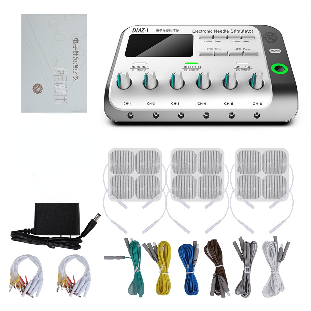 Needle Electric Muscle Stimulator 6 Output Channel Electroacupuncture ...