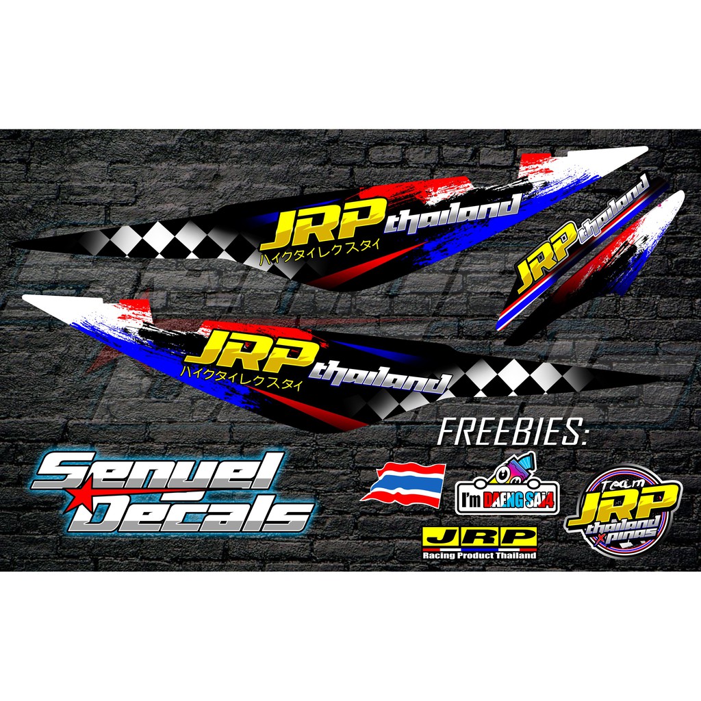 JRP Thailand Decals MIO SOULTY | Shopee Philippines