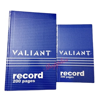 Valiant Record Book / Log Book | Shopee Philippines