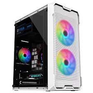 KENLEI KEYTECH T100 Tempered Glass Gaming PC / Desktop Case MICRO ATX ...