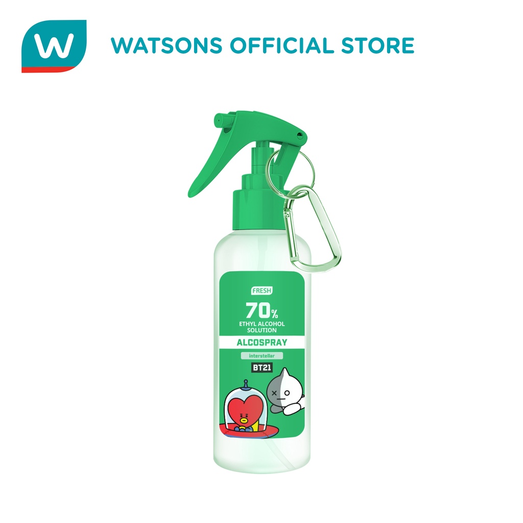 FRESH X BT21 Interstellar Green Alcospray 100mL | Shopee Philippines