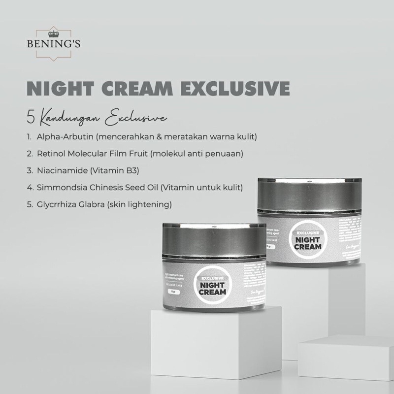 Exclusive Night cream - Flash Deals