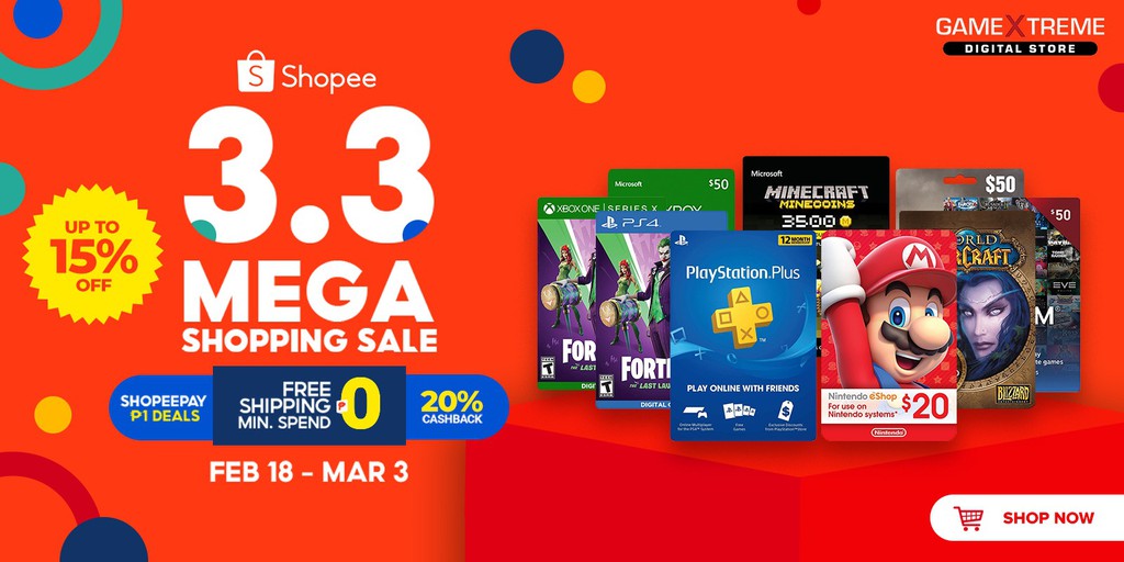 Gamextreme Digital Store, Online Shop | Shopee Philippines
