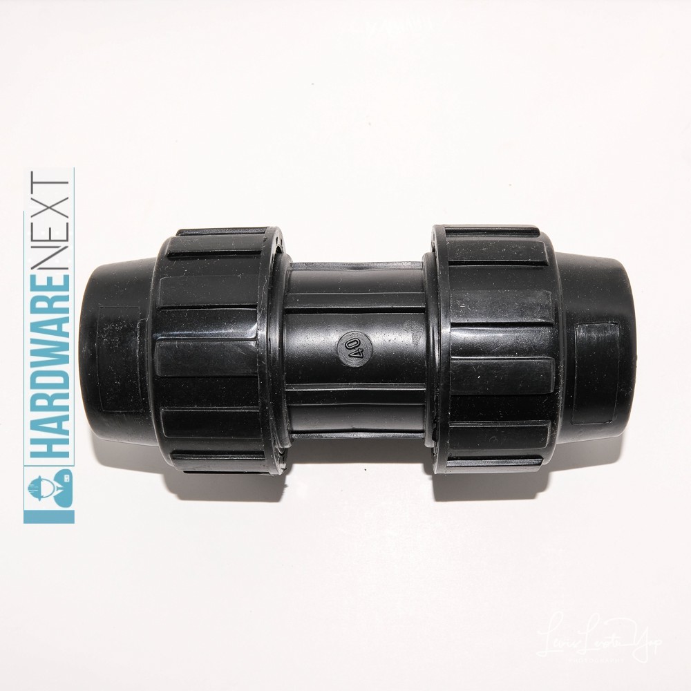 ECODEX PE / PP Compression Black Irrigation Connector Coupling Big ...