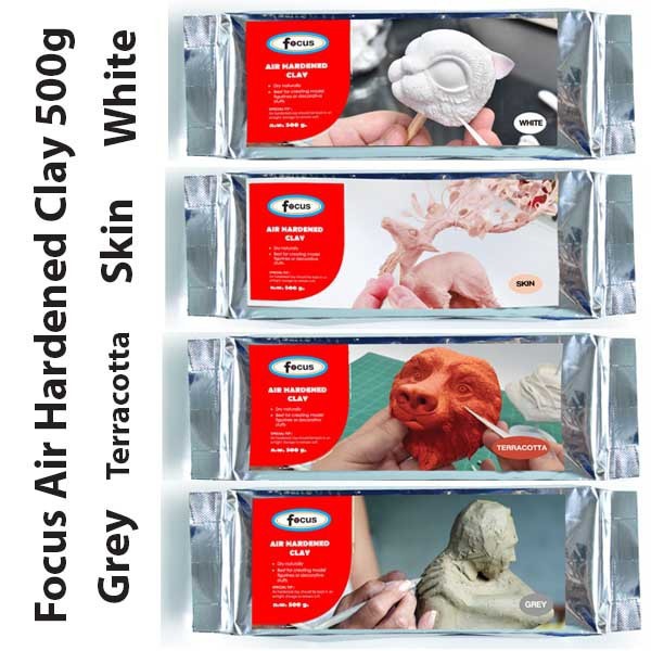 Focus Air Dry Clay / Air Harden Clay 500g | Shopee Philippines
