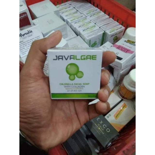 Javalgae Chlorella Facial Soap With Collagen Nasa Original Face ...