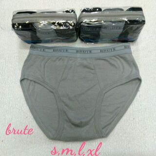 Brute assorted color brief sizes s,m,l,xl,xxl | Shopee Philippines