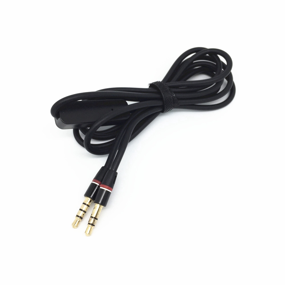 3.5mm 1/8" AUX-In Audio Cable Lead Cord with MIC for Skullcandy Auvio ...