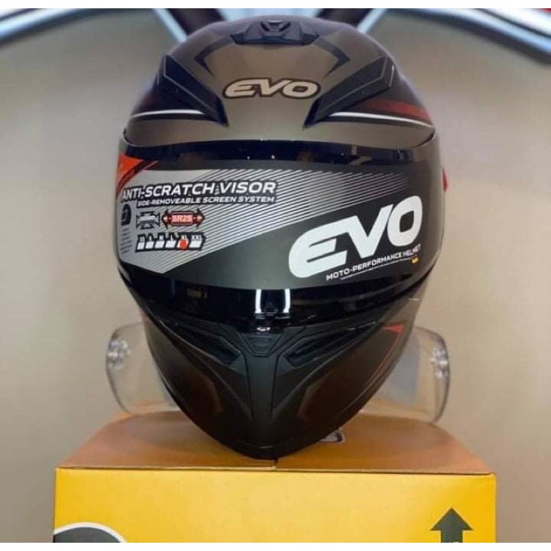 EVO HELMET GSX3000 V2 RENEGADE ZERO, Motorbikes, Motorbike Parts ...