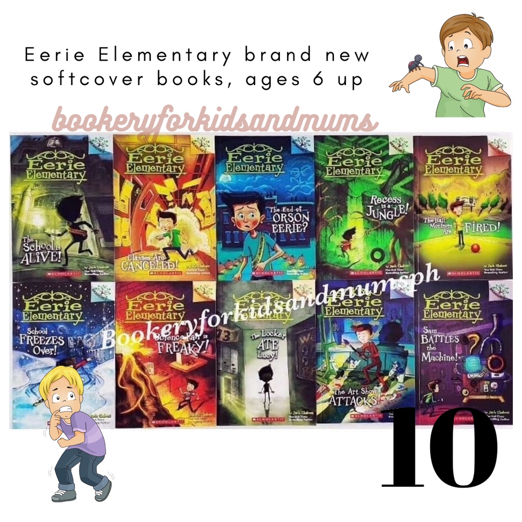 Eerie Elementary 10 books | Shopee Philippines