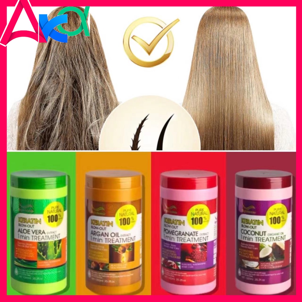 1000ml Keratin blow-out 1 minute treatment,keratin treatment conditoner ...