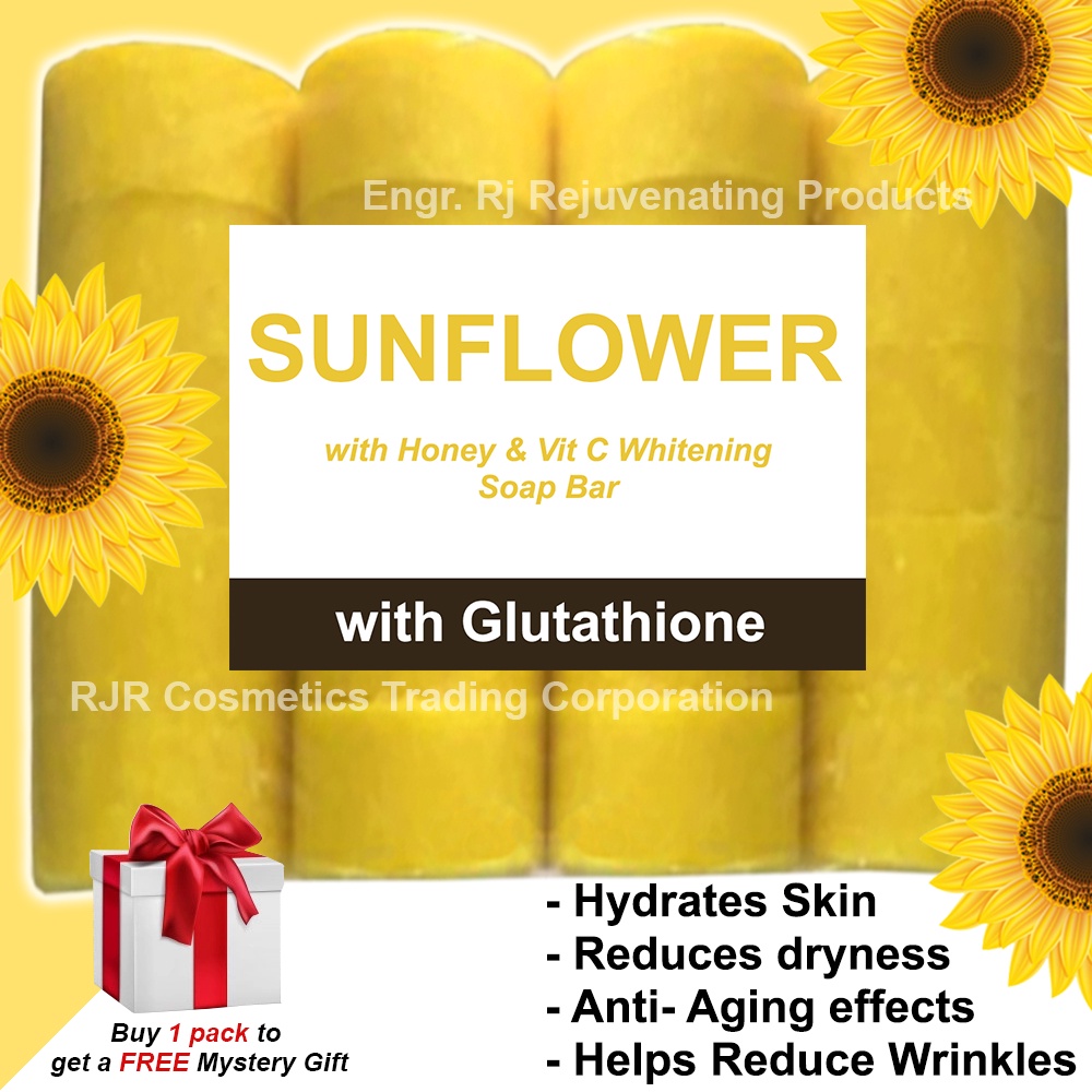Engr. Rj Original Sunflower Soap 10x Ultra White Skin Effective Soap ...