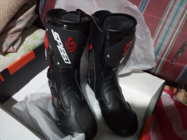 Speed hi-cut boots (Speed biker) | Shopee Philippines