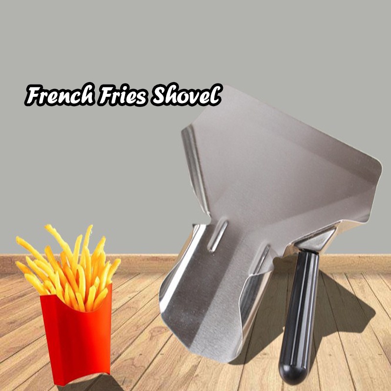 Stainless Steel French Fries Shovel French Fries Packaging Scooper ...