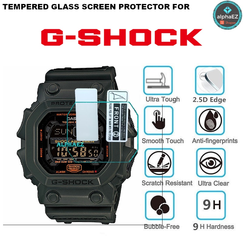 Casio G-Shock GX-56KG-3 Series 9H Watch Tempered Glass Screen Protector ...