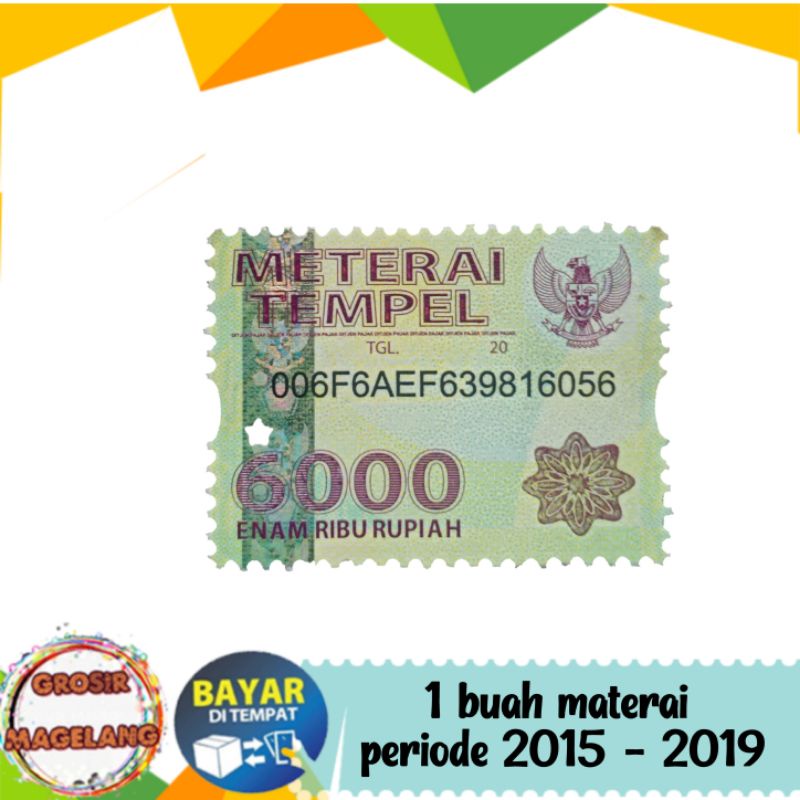 Matrai Meter Paste 6000 original POS periode 2015 2016 2017 2018 2019 ...