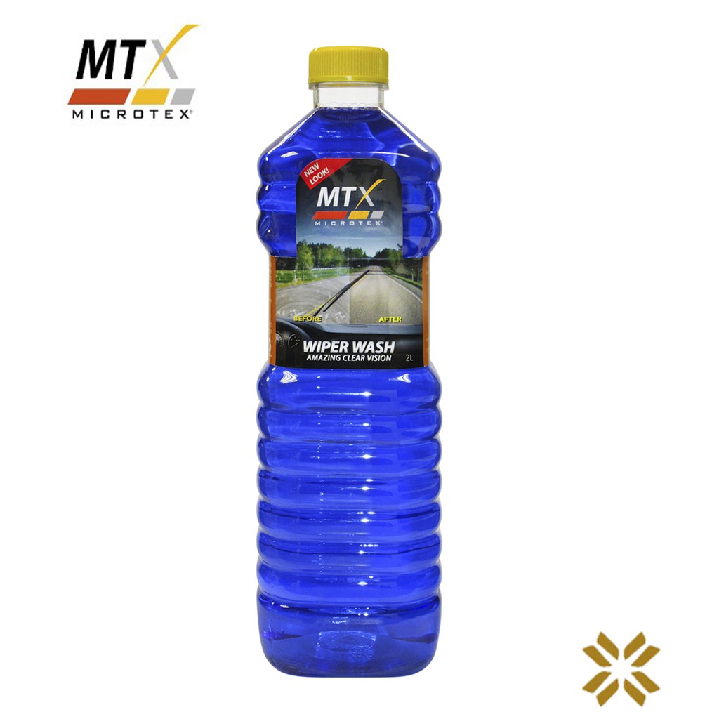 Microtex Wiper Wash 2000ml (Amazing Clear Vision, MTX Car Care ...