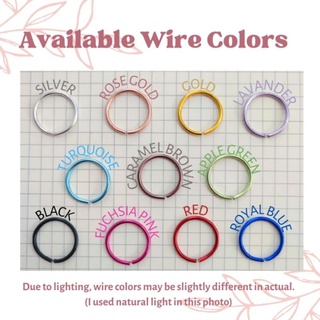 Luminous Customized Wire Bookmarks (Request Design) | Shopee Philippines