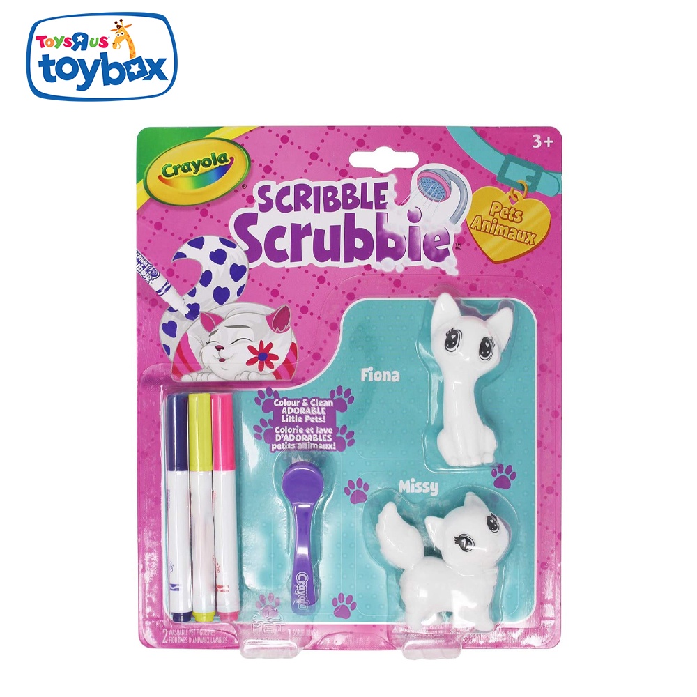 Crayola Scribble Scrubbie Pets (Fiona and Missy) | Shopee Philippines