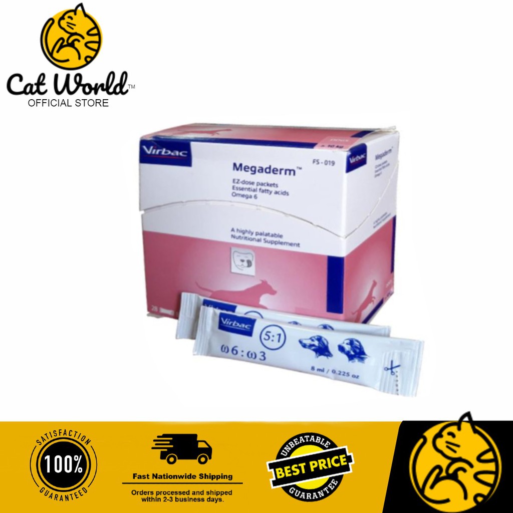 Megaderm by Virbac less than 10kg (8ml/perpieces | Shopee Philippines