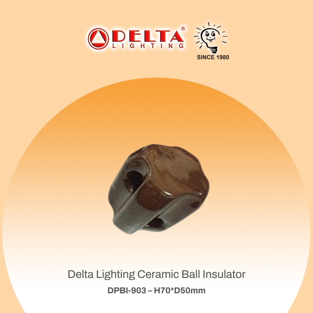 Delta Lighting Ceramic Ball Insulator | Shopee Philippines