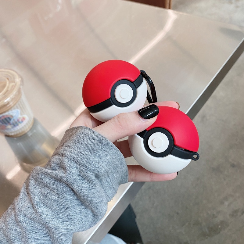 Baseus Encok Tws Wm01 Case Bowie Wm02 Case 3D Cartoon Pokeball Silicone ...