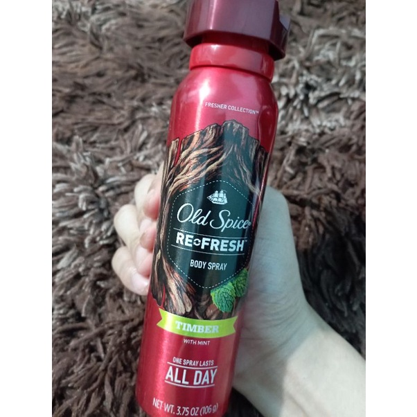Old Spice Timber Deo Bodyspray 106G | Shopee Philippines