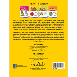 Easy Copy Color - Coloring Book - Duyan Books | Shopee Philippines