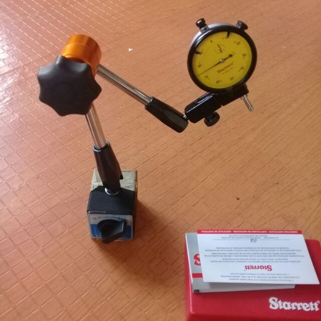 Starrett Dial Gauge Indicator + 3 Joints Magnetic Stand | Shopee ...