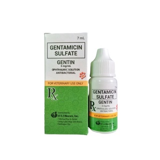 LKJ-GENTIN EYE DROPS OPHTHALMIC SOLUTION ANTIBACTERIAL GENTAMICIN ...