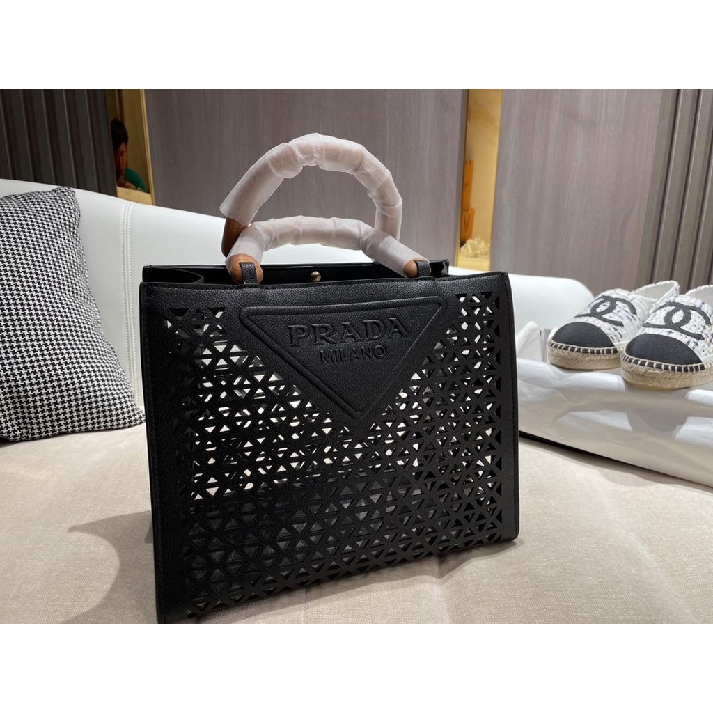 Size 30 24 Prada Trunk Pack Cutout Design Fashion Walking Festival Self ...