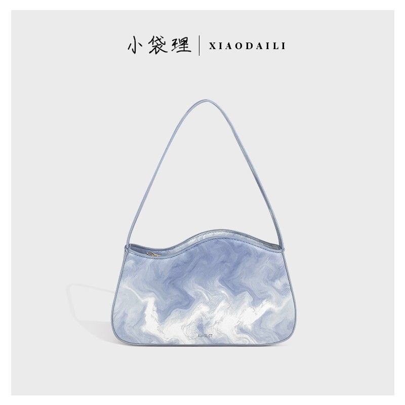 Ink Blue Baguette Bags Fashion Women Handbags Korean Fashion Totes ...