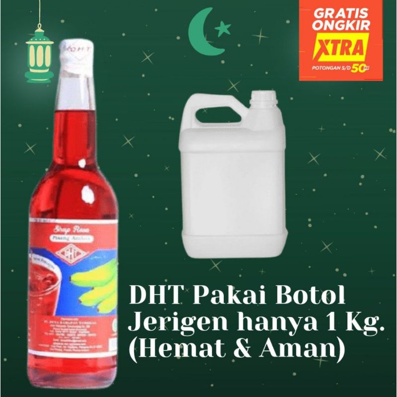 Dht Makassar Syrup 620 ml Can Upgrade 1 Liter (Weight Package 1 Kg ...