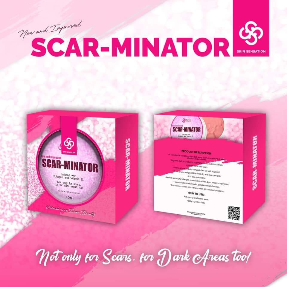 SCARMINATOR CREAM by Skin Sensation 40ml NEW AND IMPROVED PACKAGING ...