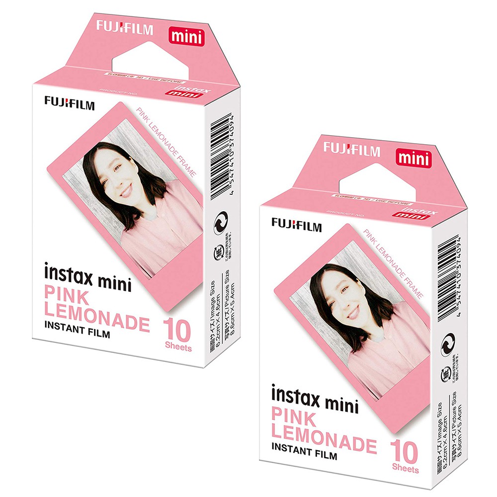 Fujifilm Instax Mini 20 Sheet Pink Film Fuji Photo | Shopee Philippines