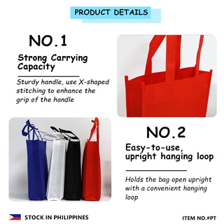 20pcs Expandable Eco Bag Reusable Shopping Storage Handbag Non-woven ...