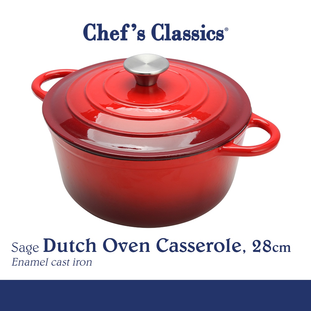 Chef's Classics Sage Dutch Oven Casserole, 28cm | Shopee Philippines