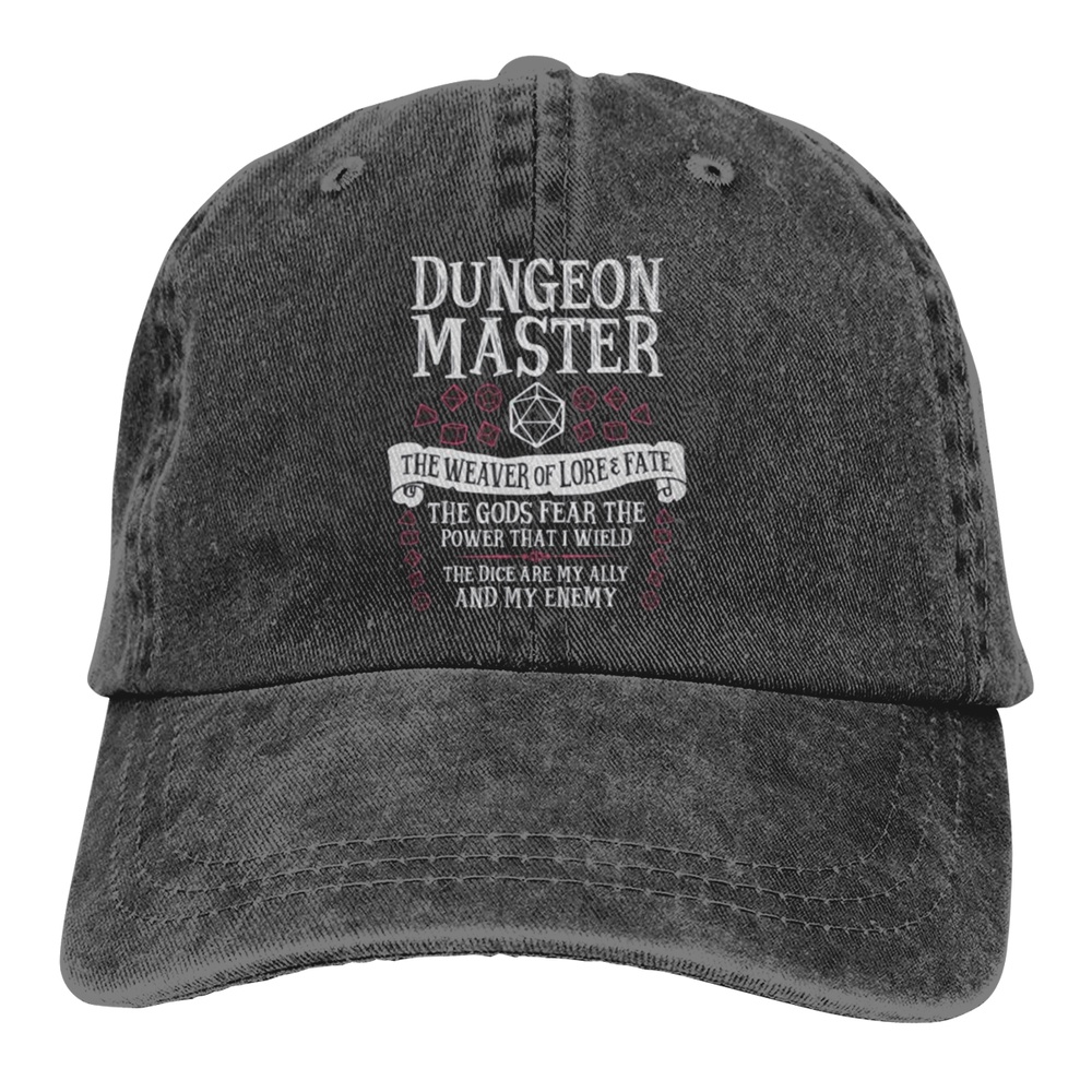 Ready Stock retro washed cap Dungeon Master The Weaver Of Lore Fate ...
